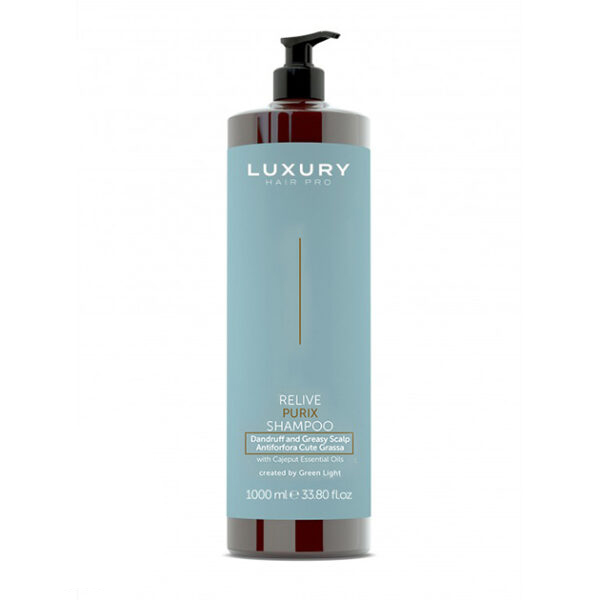 LUXURY HAIR PRO Relive Purix Shampoo Dandruff & Greasy Scalp 1000ml ...