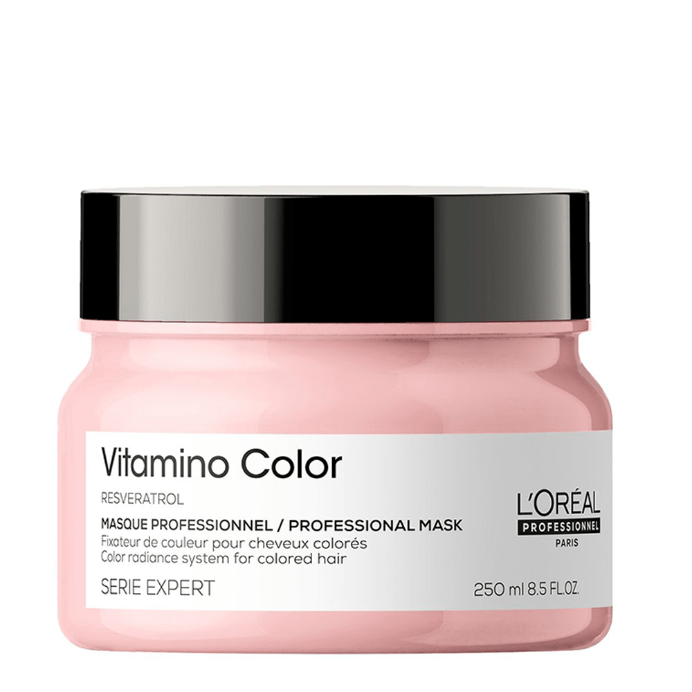 LOREAL SERIE EXPERT VITAMINO COLOR MASK 亮色髮膜 250ML - City Hair 都市美髮用品